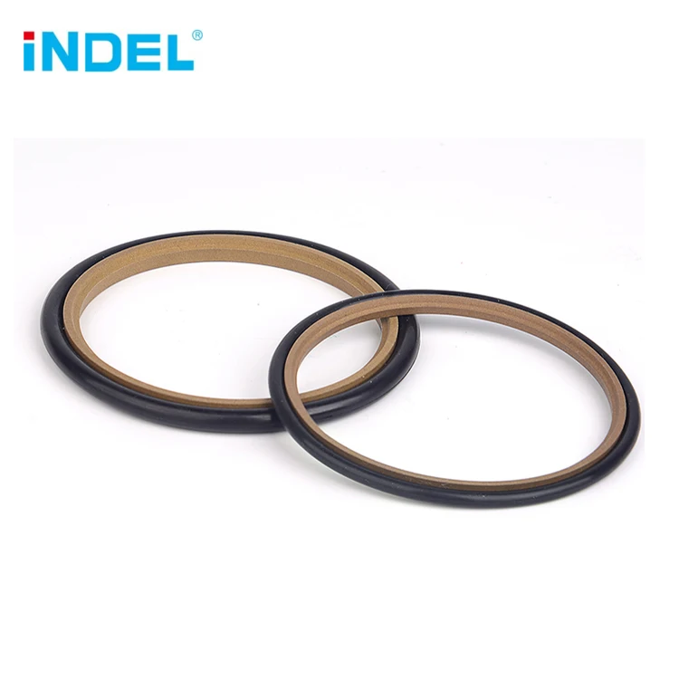 Hydraulic Buffer Rod Seal Rubber PTFE HBTS Step Seal