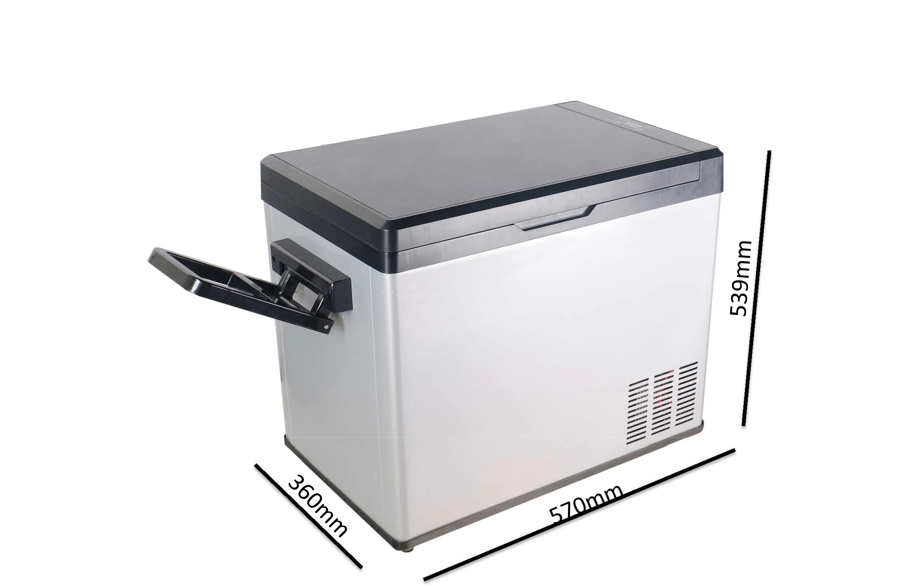 12v 24v Dc Mini Fridge Car Refrigerator Freezer Fridge With Lcd Touch ...