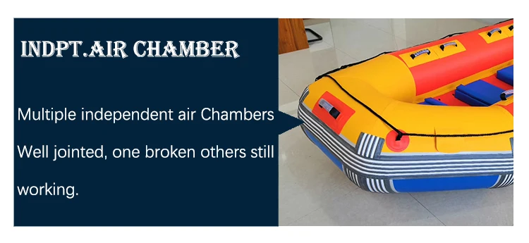 Heavy Duty Double Floor River Boat - White Water Rafting