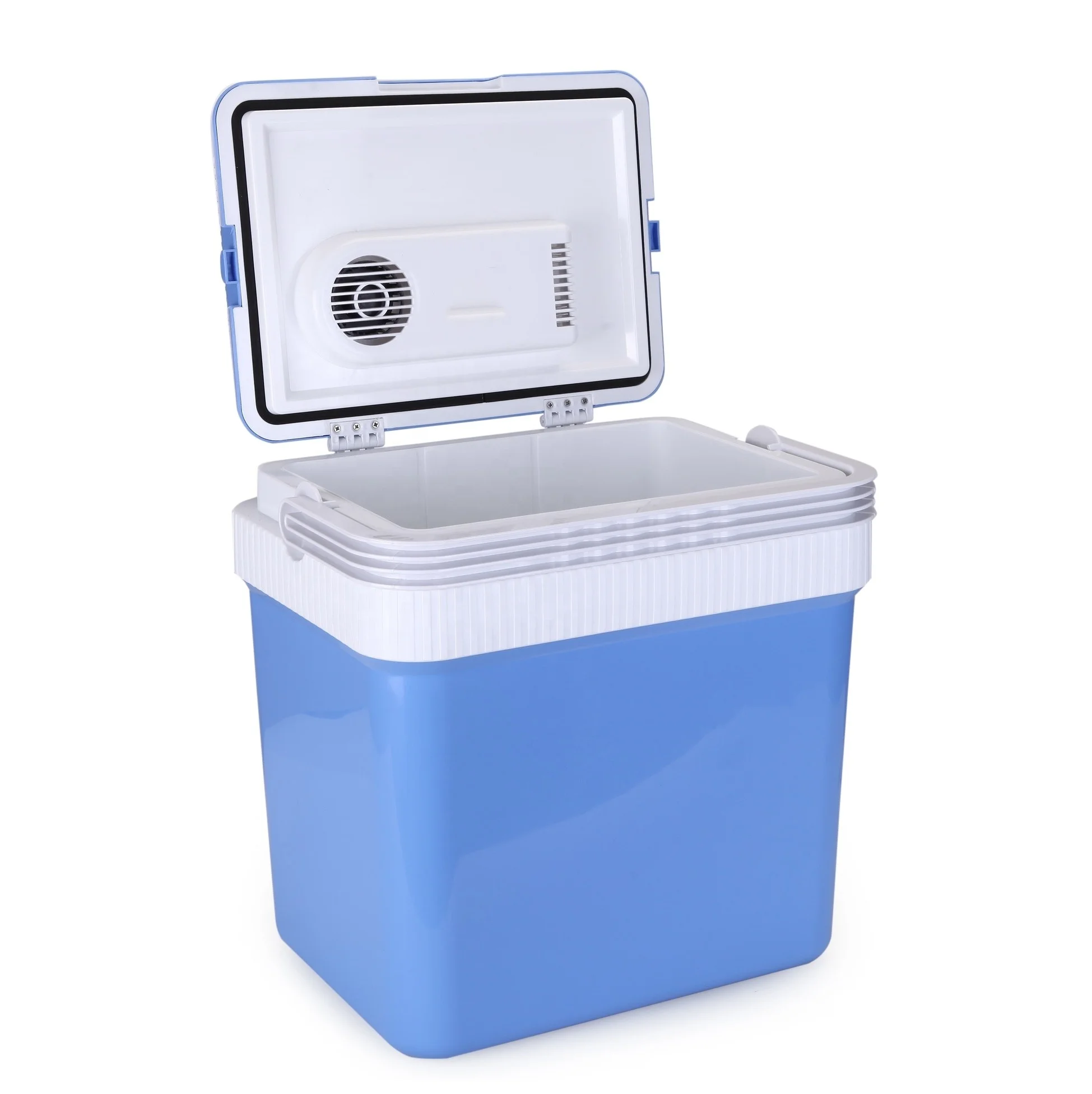 24V Outdoor Camping Professional Plastic Ice Electric Mini Car Cooler ...