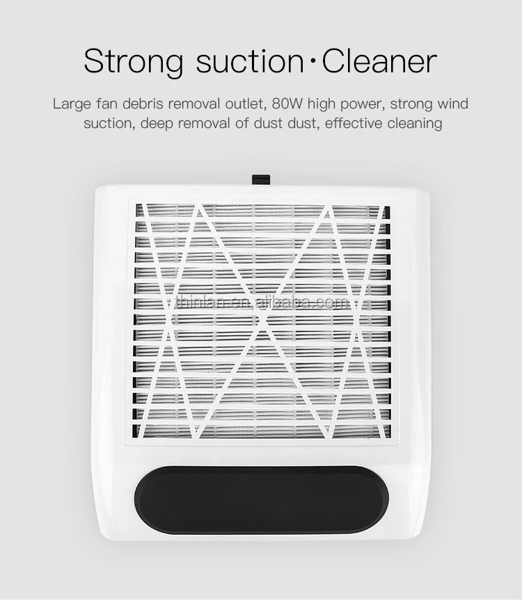 Hot 80w Power Classic Model Professional Nail Dust Extractor Vacuum ...