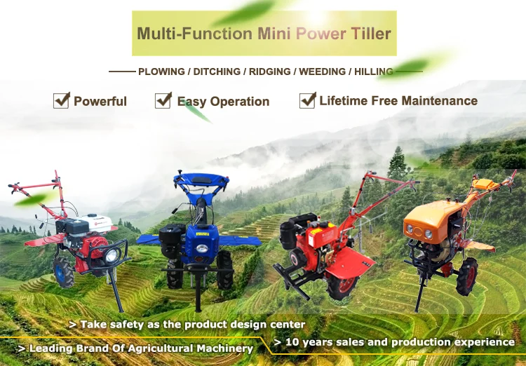 Mini Land Cultivation Machine - High Productivity & Safety