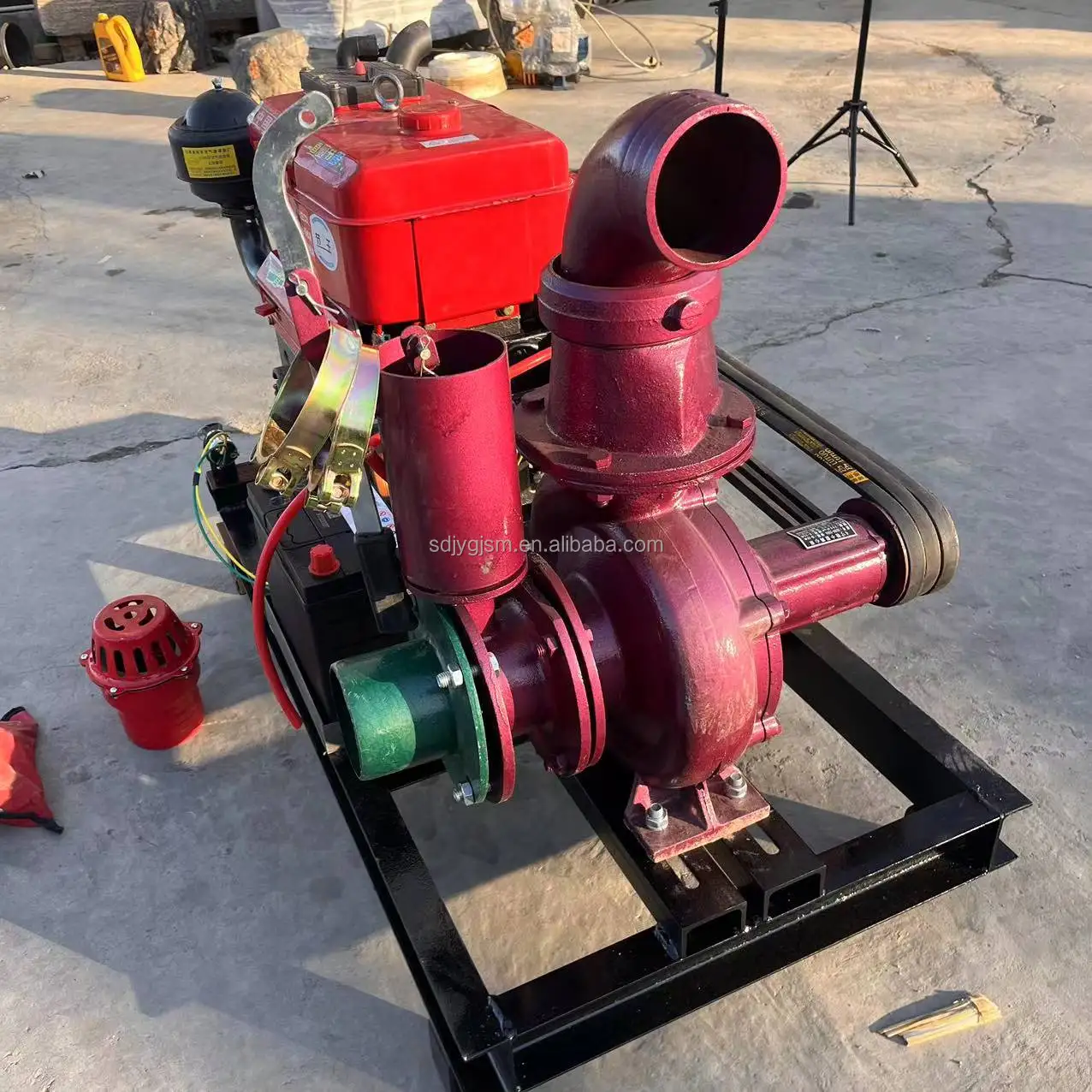 4-inch Water-cooled Diesel Pump,Agricultural Irrigation Machinery Pump ...