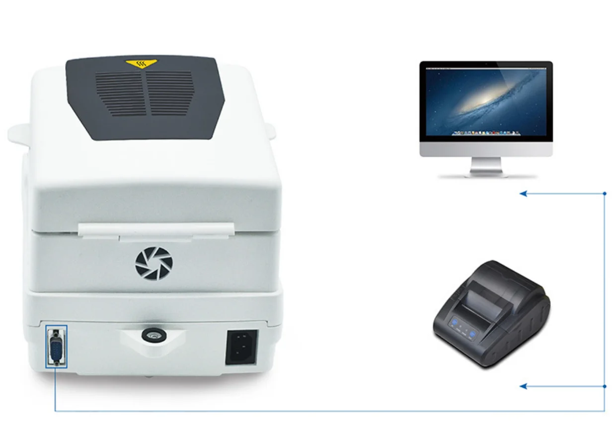 Labtex 10mg Halogen Moisture Analyzer - 110g Capacity