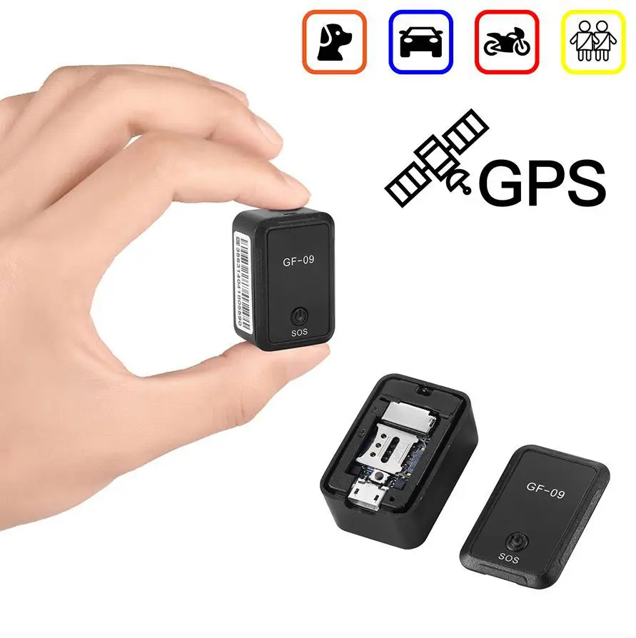 Magnetic Gf09 Mini Gps Tracker Real Time Car Locator Tracker Gsm/gprs ...