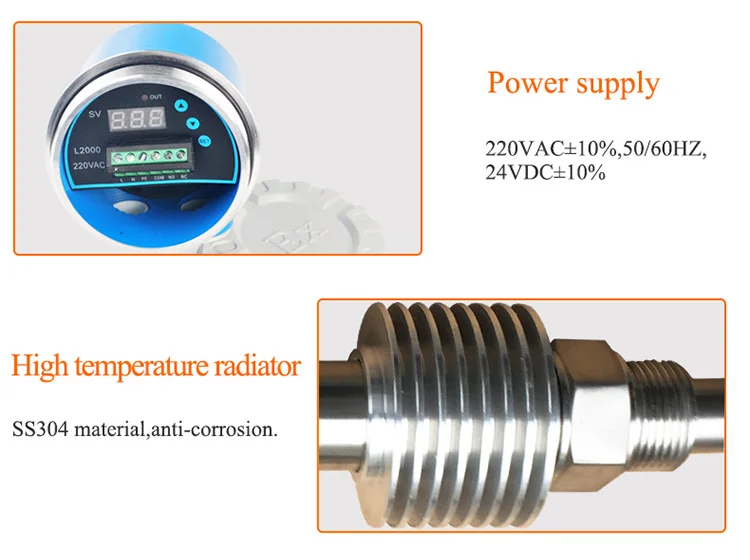Radio Frequency Capacitive Capacitance Level Meter Gauge Transmitter ...