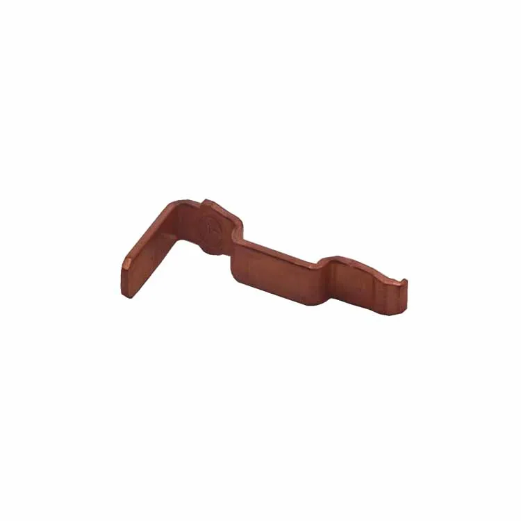 Custom Copper Flat Metal Leaf Spring Steel Battery Clips