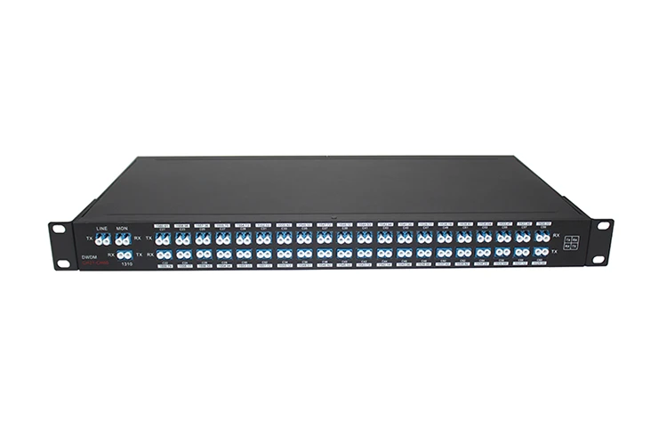 4 8 16 Channel WDM CWDM DWDM Mux Demux Module - 1U Rack Mount