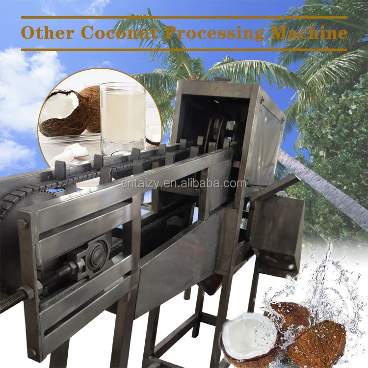 Multifunctional Coconut Dehusker Peeling Machinery Thailand