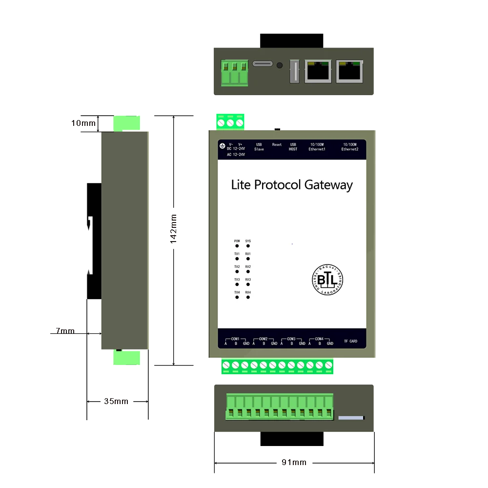Modbus to Bacnet RS485 Gateway - Efficient Protocol Conversion
