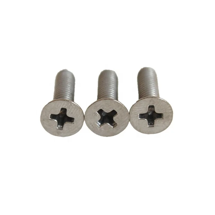 Rust Resistant Jis B1111 Jmf M3x15 Cross Recessed Countersunk Flat Head ...