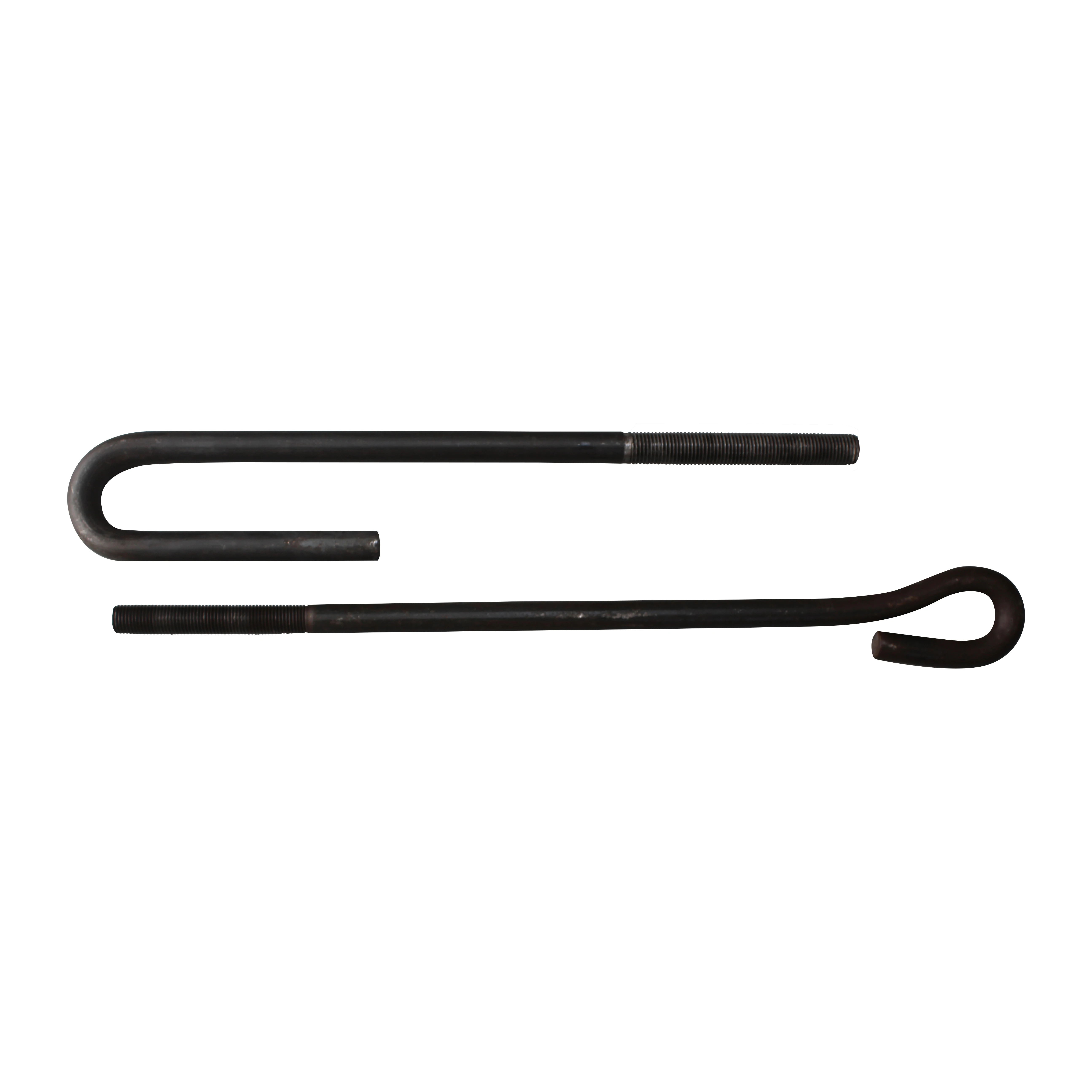 High-strength M16 M18 M20 M22 Carbon Steel Metal Tie Rods With L-shaped ...