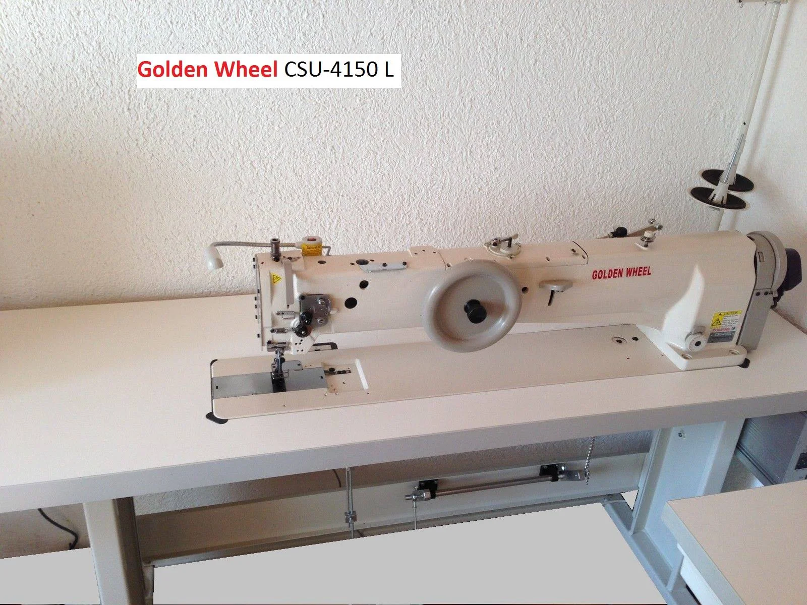 Used Golden Wheel Cs-4150l Compound Feed Industrial Sewing Machine With ...
