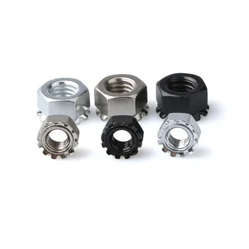 Customized M4-m8 304 Stainless Steel K-nut American K Cap Multi-tooth ...