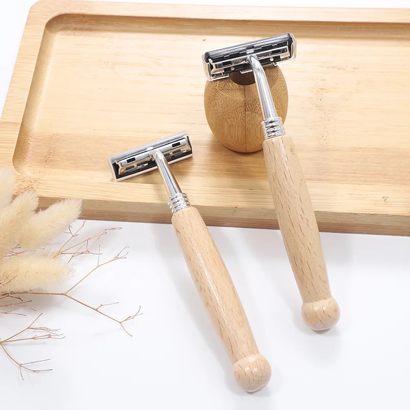 Homestay Retro Look Wooden Retro Style Wooden Safety Shaving Stick ...