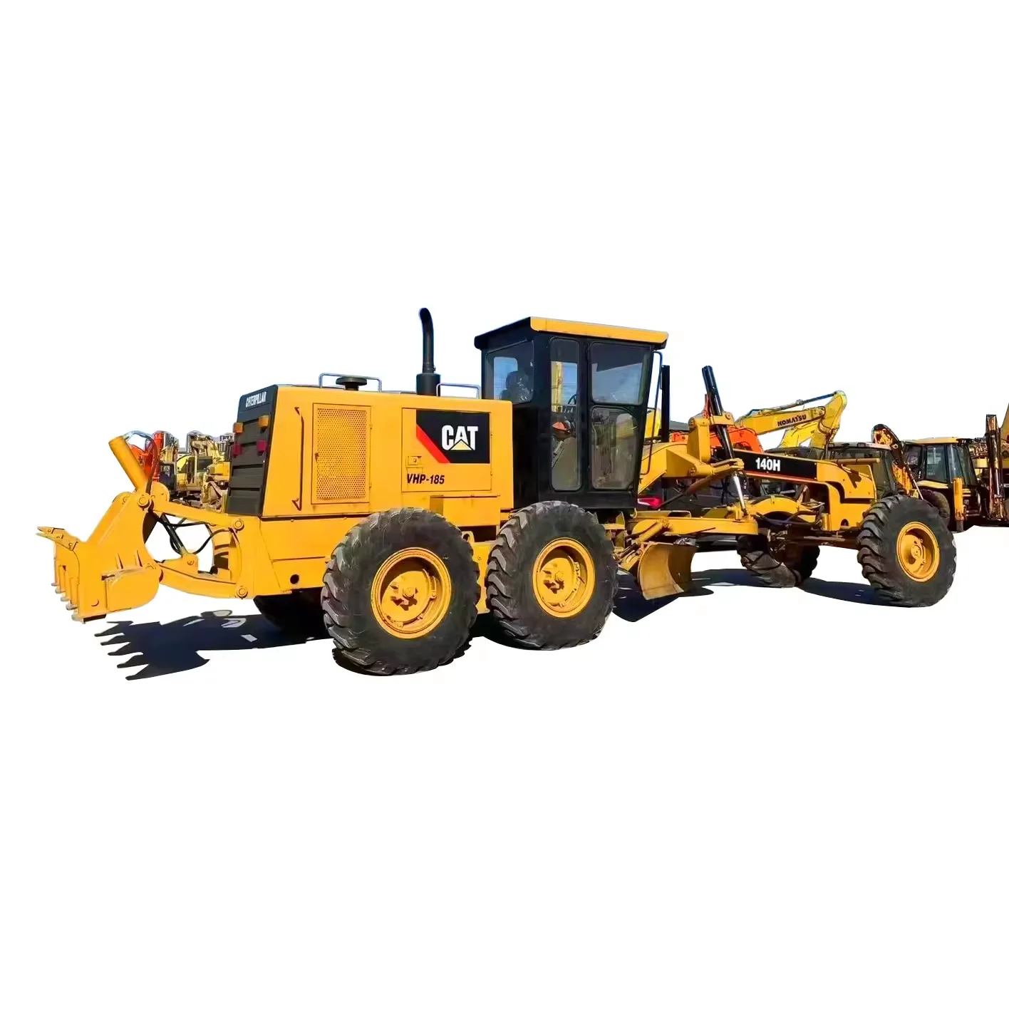 Used Construction Equipment Motor Grader Used Motor Grader Cat Vhp 185 ...