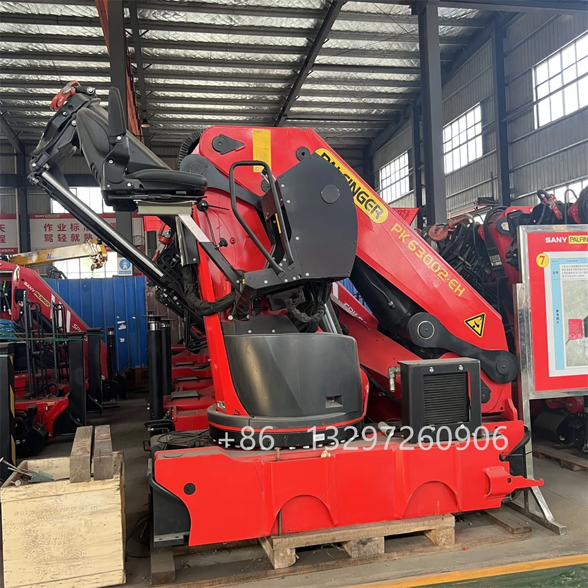 Folding Knuckle Boom Palfinger Crane Lifter Remote Control
