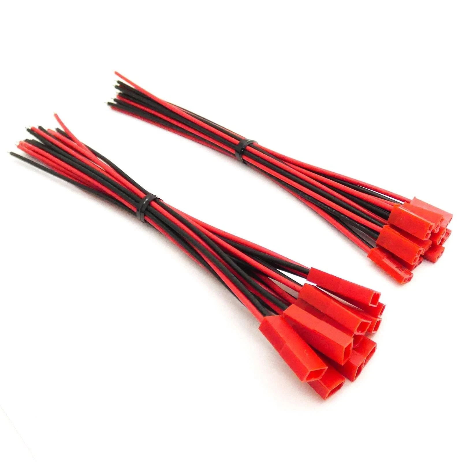 Syp-2.54 2pin 150mm Female Male Plug Silicone Rubber Servo Cable Red 2.54mm 2p Jst Rcy Syp ...