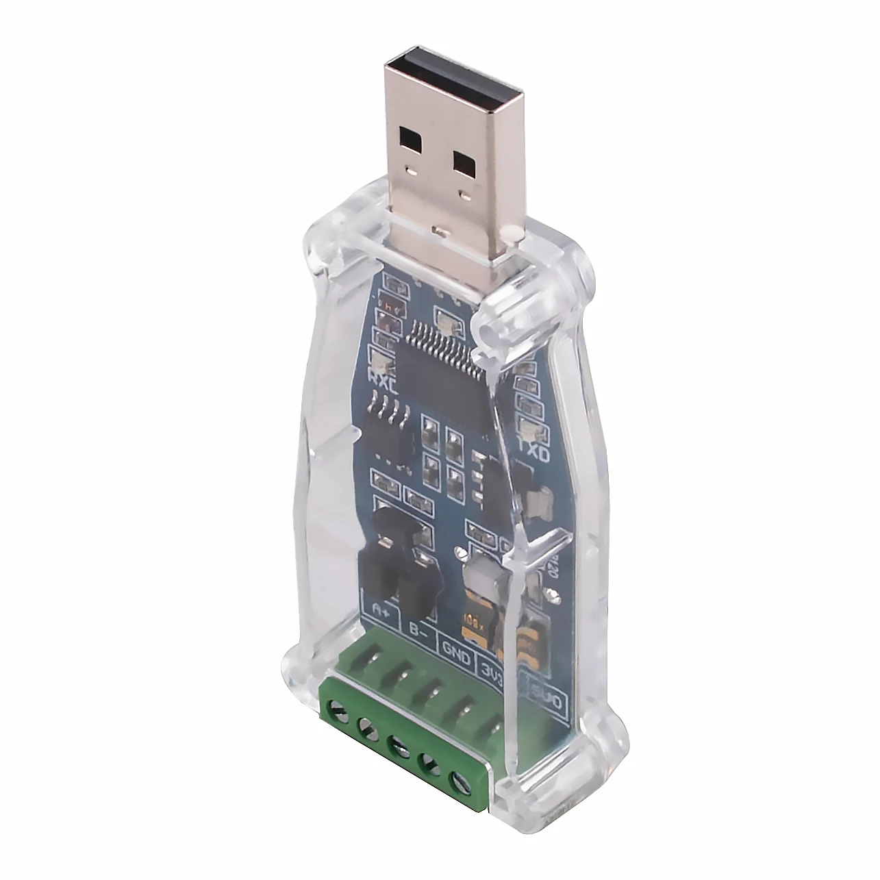 Usb To Rs485 485 Isolation Module Communication Converter Adapter Ftdi Vcc 3v3 5v) With Txd Rxd ...