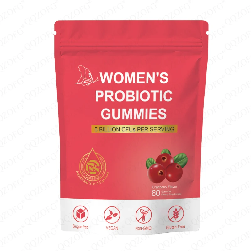 Advanced 3 in 1 Women Probiotic Gummies - Cranberry Probiotics