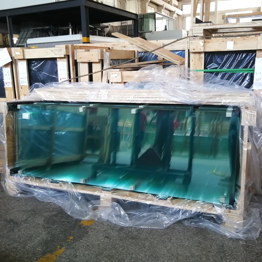 8mm ultra clear toughened glass super white tempered glass low iron ...