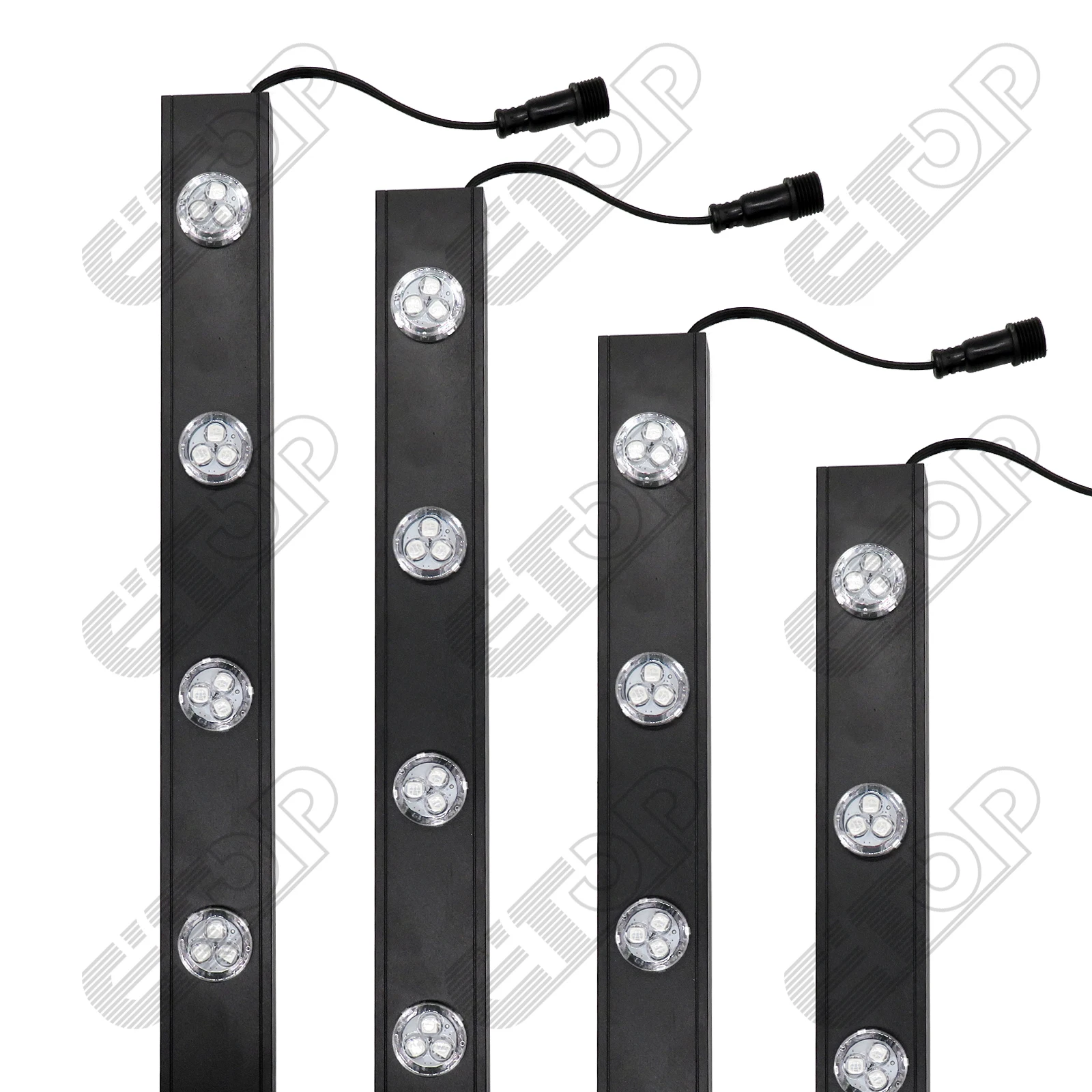 Dc12v 1m 10led Ws2811 Ip68 30mm RGB RGBW Led Point Lights