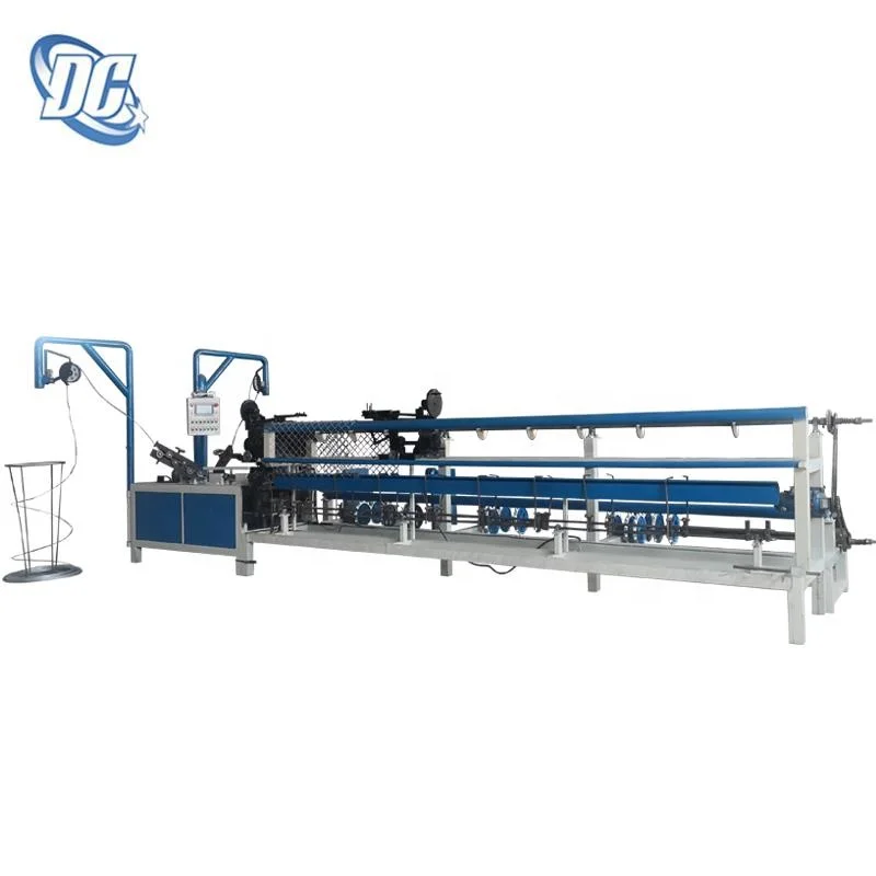 Manual Operated Chain Link Wire Mesh Machine Making/maquina De Malla De ...