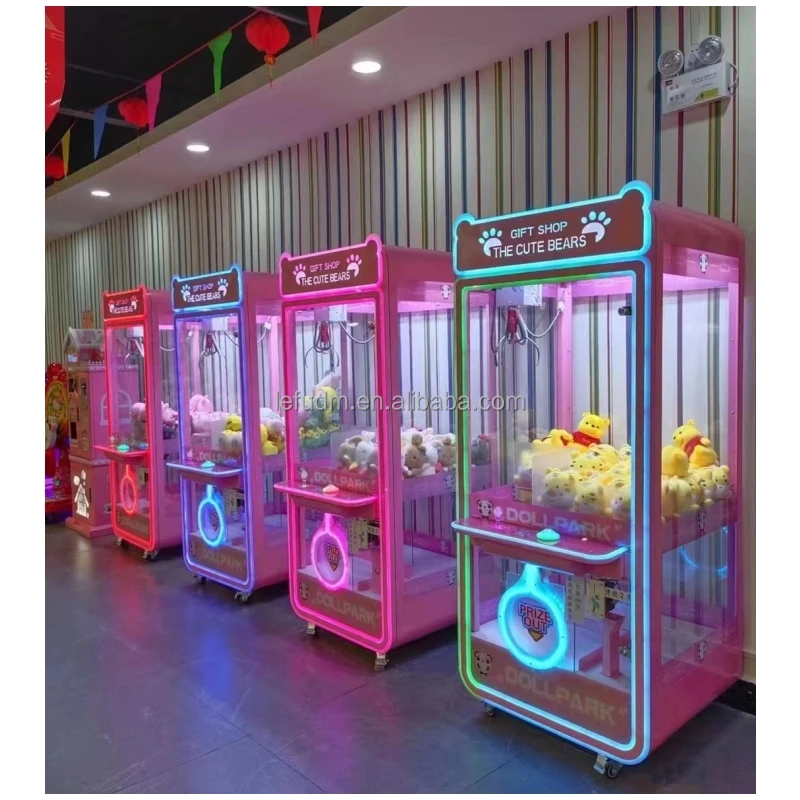 Big Claw Doll Machine with Bill Acceptor - Arcade Crane