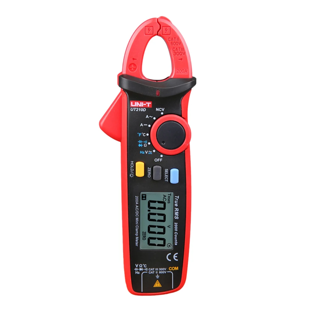 Uni-t Digital Clamp Meter Ut210d Mini Clamp Tester Analog Clamp ...