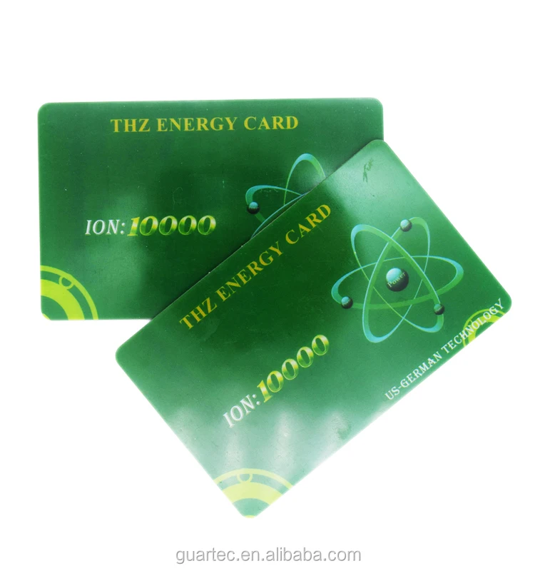 Terahertz Technology Anti Radiation Bio Scalar Energy Saving Card With ...