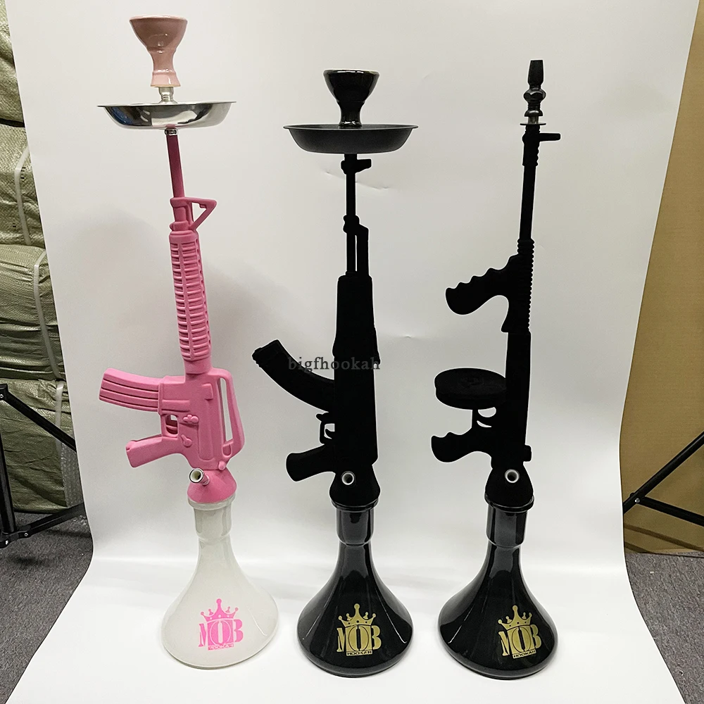 Wholesale New Large Mob Hookah 95cm Tall Pink Ak47 Shisha Hookah Set ...