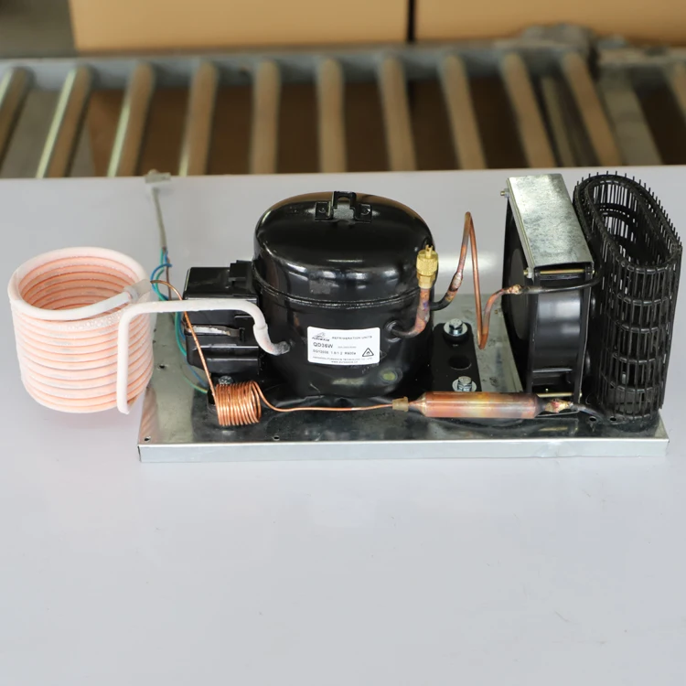 Portable Cooling System Refrigeration Gas Cooler Compressor Copper Tube ...