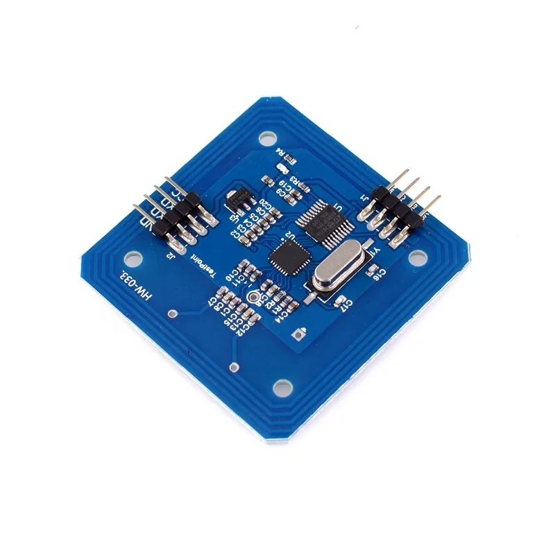 Hw-033 Rfid Card Reader Module Rc522 Serial Port Reader 13.56mhz Ic ...