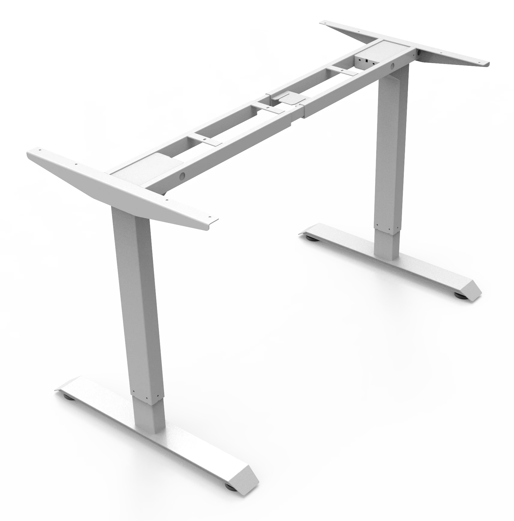 Dual Motor Computer Desks 2 Segments Inversion Ergonomic Motorized ...