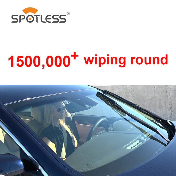 Spotless Boneless Flat Type Front Wiper Blade Car Windshield Wipers For ...