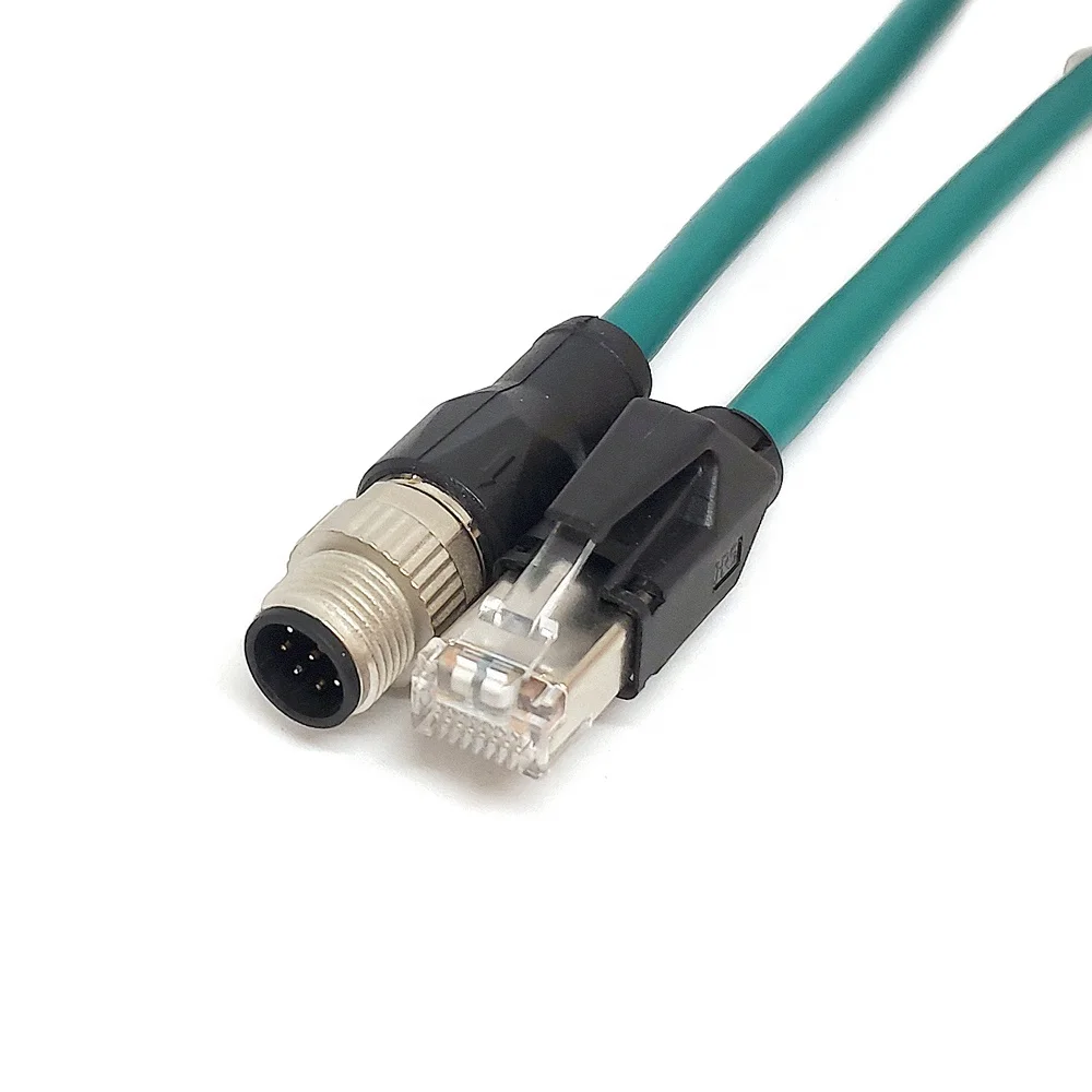 Svlec Fieldbus Technology M12 To Rj45 Connection Cable - Buy Male M12 ...