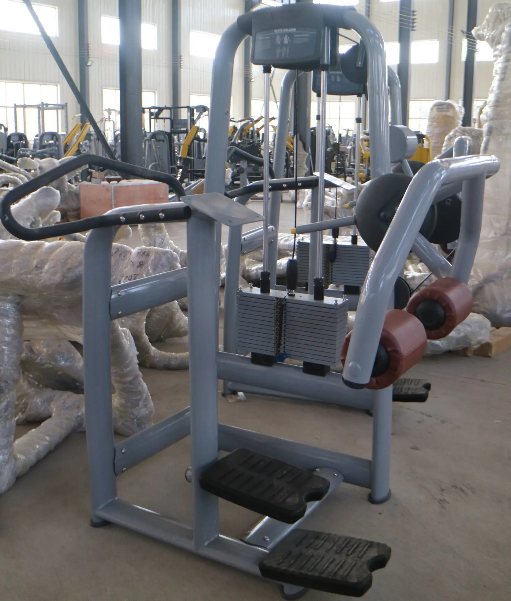 Lzx-2023 Pin Loaded Commercial Gym Equipment Hip Thrust Glute Machine ...