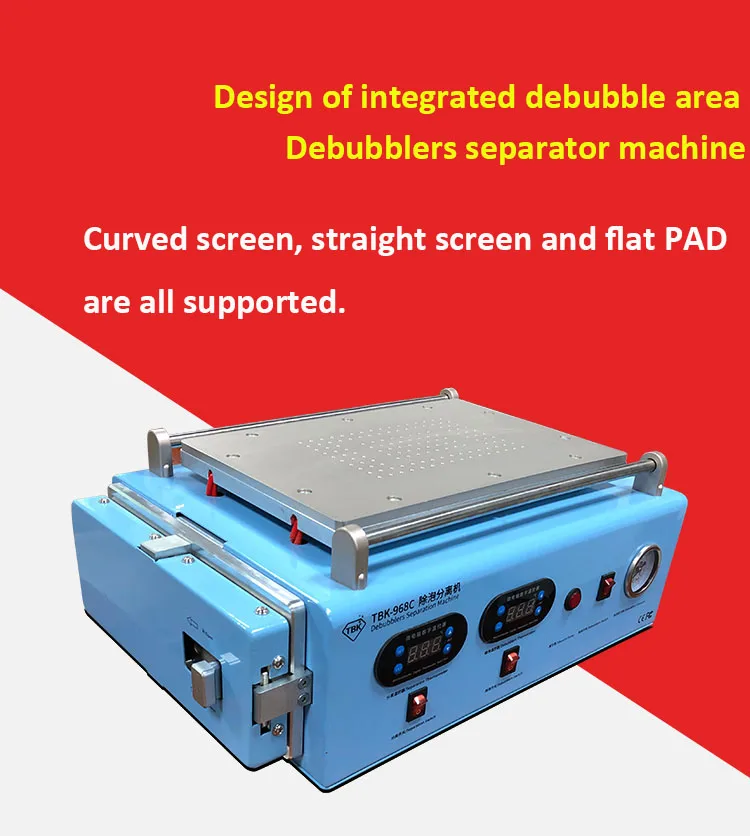 Lcd 2 In 1 Tbk 968c Lcd Screen Separator 12 Inch Heating Separate With ...