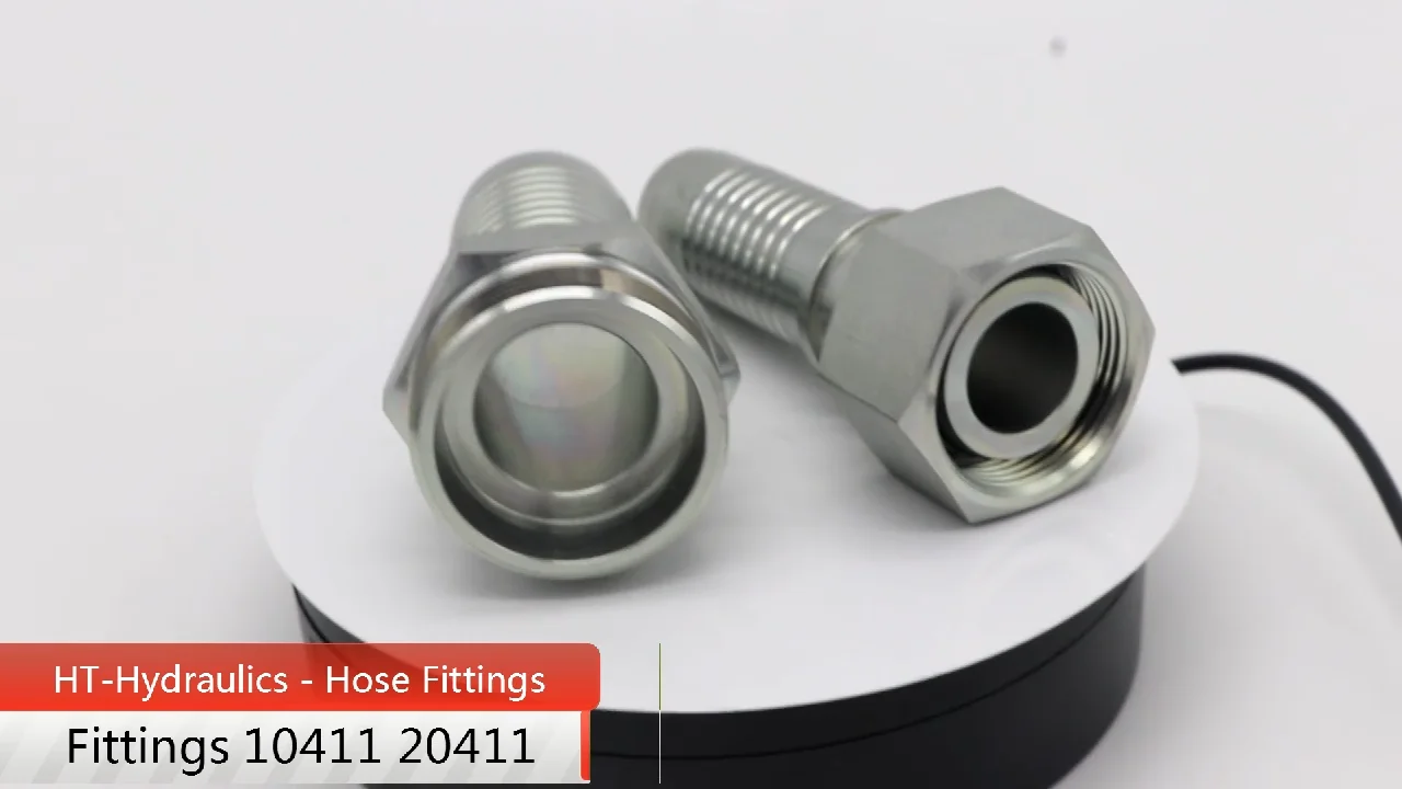 Interlock Hydraulic Fitting High Pressure Metric Female Hydraulic ...