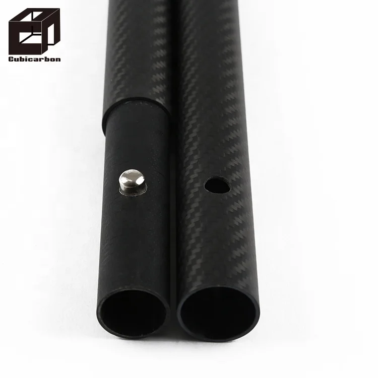 OEM Carbon Fiber Tube Connectors - Twist Locking Telescopic Poles