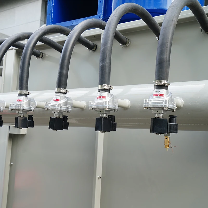 Automatic Powder Paint Filter Booth With Filter Recovery System For ...