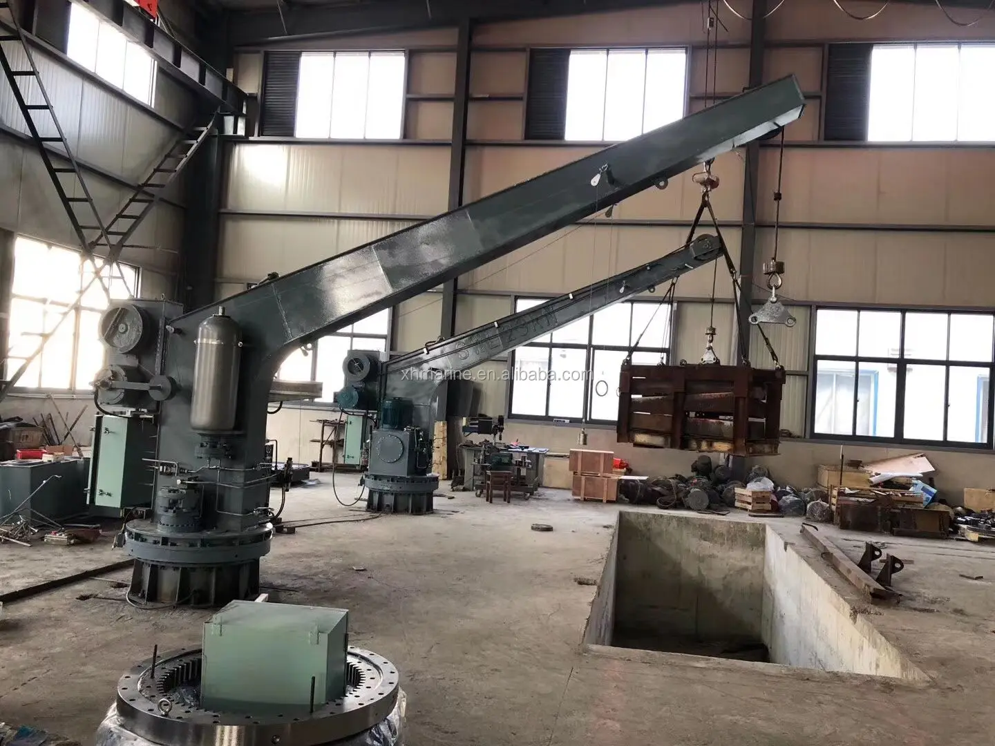 6m FRP Fast Rescue Boat - Marine FRC with Electric Hydraulic Davit