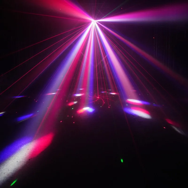 Laser Rain Curtain Lamp 2 Led 10w 4-in-1 High-brightness Lamp Beads 1 ...