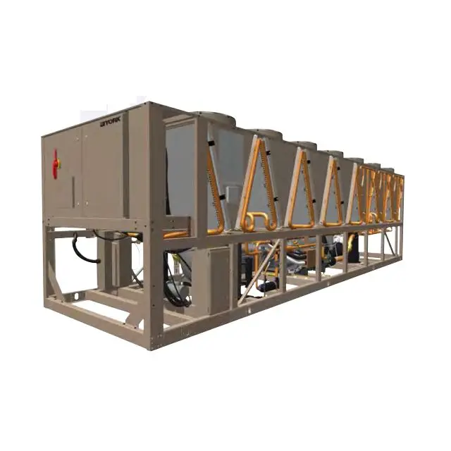 Efficient Water Cooled Chiller System by York VSD Screw Chiller