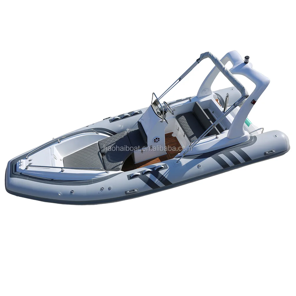 5.8m Outboard Inflatable Boat Console Rib Boat Sport Rib580c House Boat ...