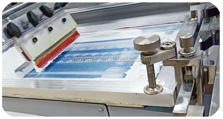 Fully Automatic One Color Silk Screen Label Printing Machine For Satin ...