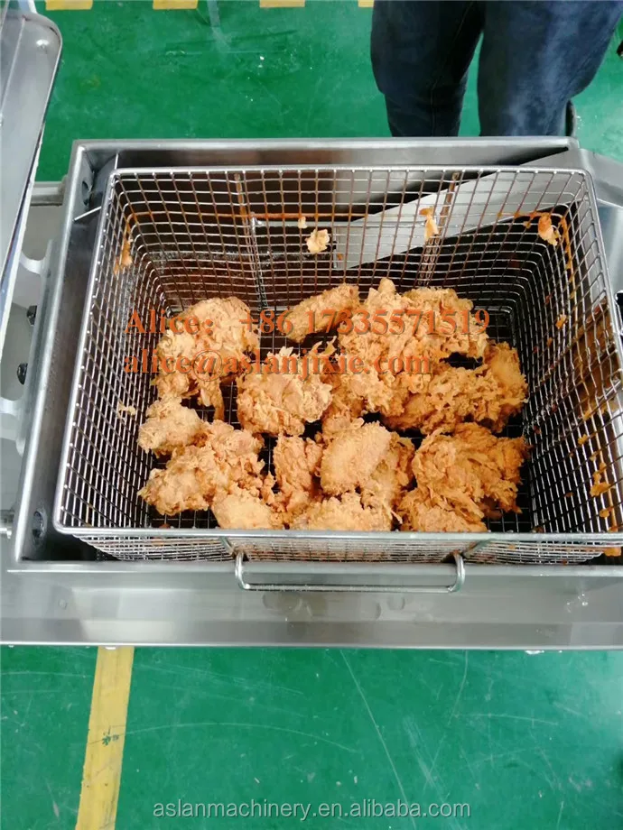 Fast Food Chicken Deep Fryer/ Korean Fried Chicken Buggets Fryer ...