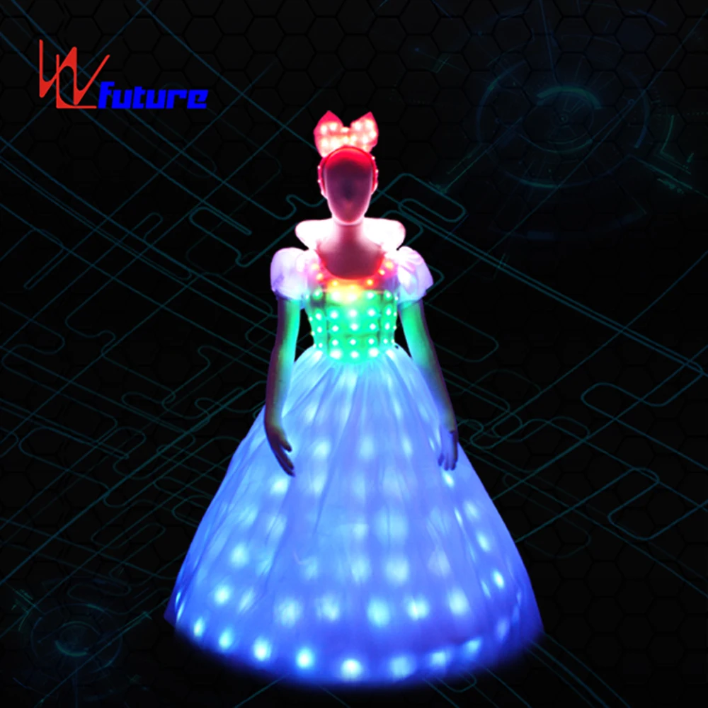 Led Prom Dresses,2.4g Wireless Dmx512 Controlled Led Dress - Buy Led ...