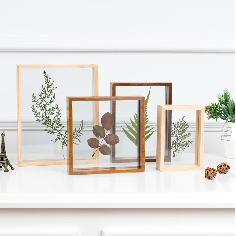 Double Sided Glass Frames - Stylish Floating Picture Displays