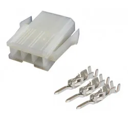 Molex Mini-fit Jr 3 Pin 4.2mm Pitch 5559 Housing Male Connector ...